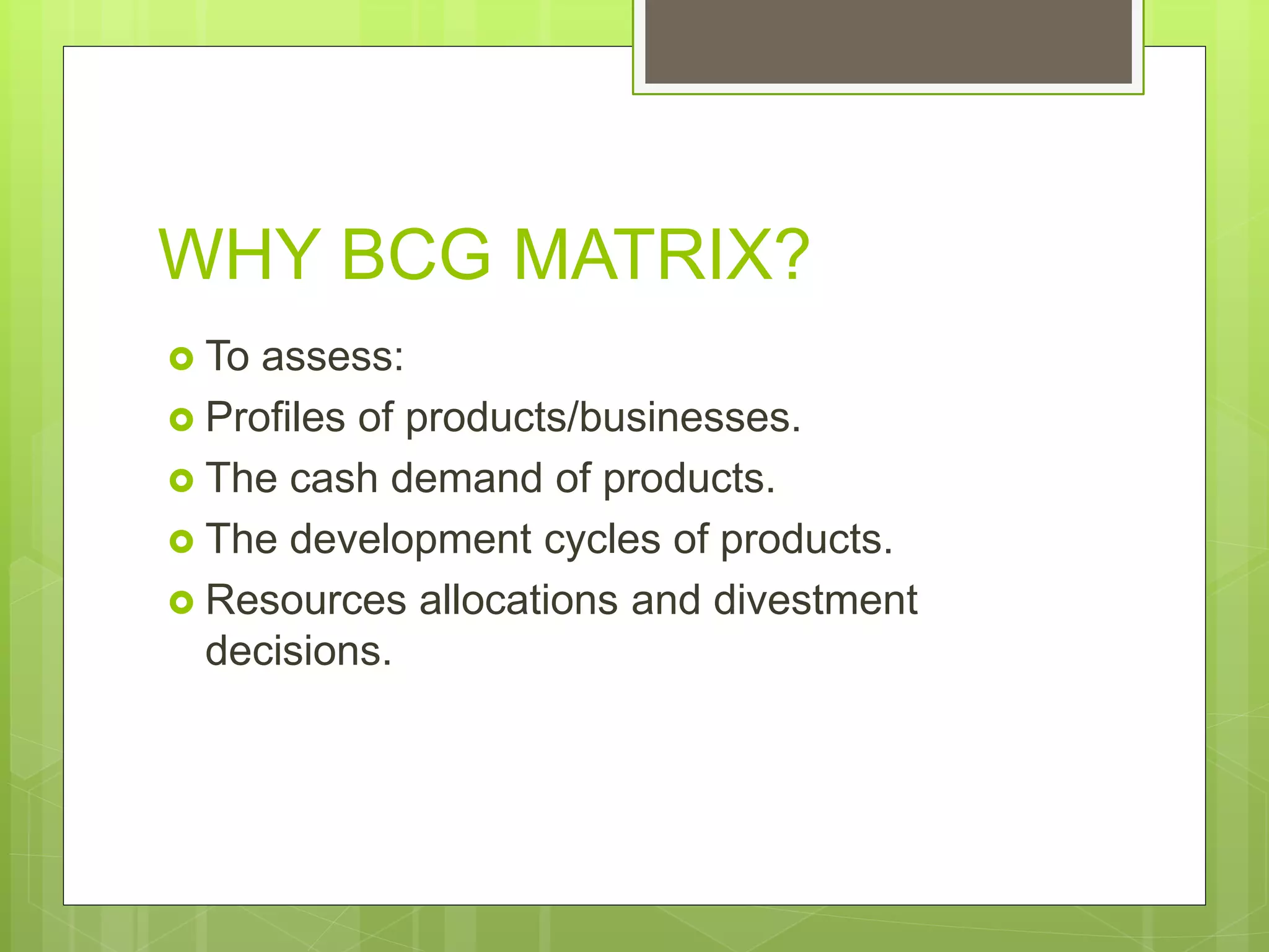 Bcg matrix | PPTX