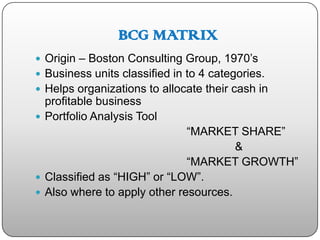 Bcg matrix hu | PPT