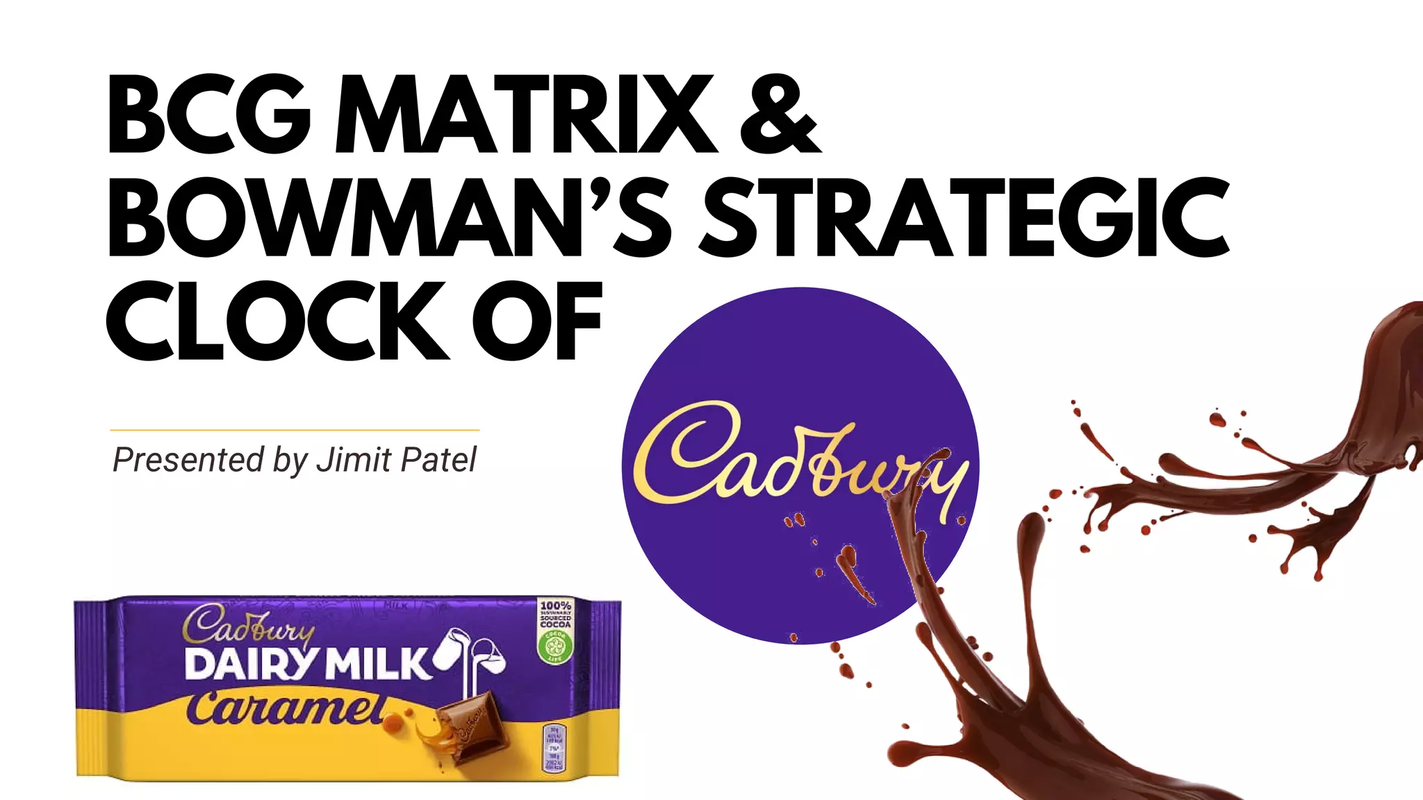BCG matrix and Bowman’s strategic clock used strategies of Cadbury - By ...