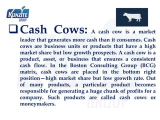 Bcg matrix (boston consultancy group matrix) | PPTX