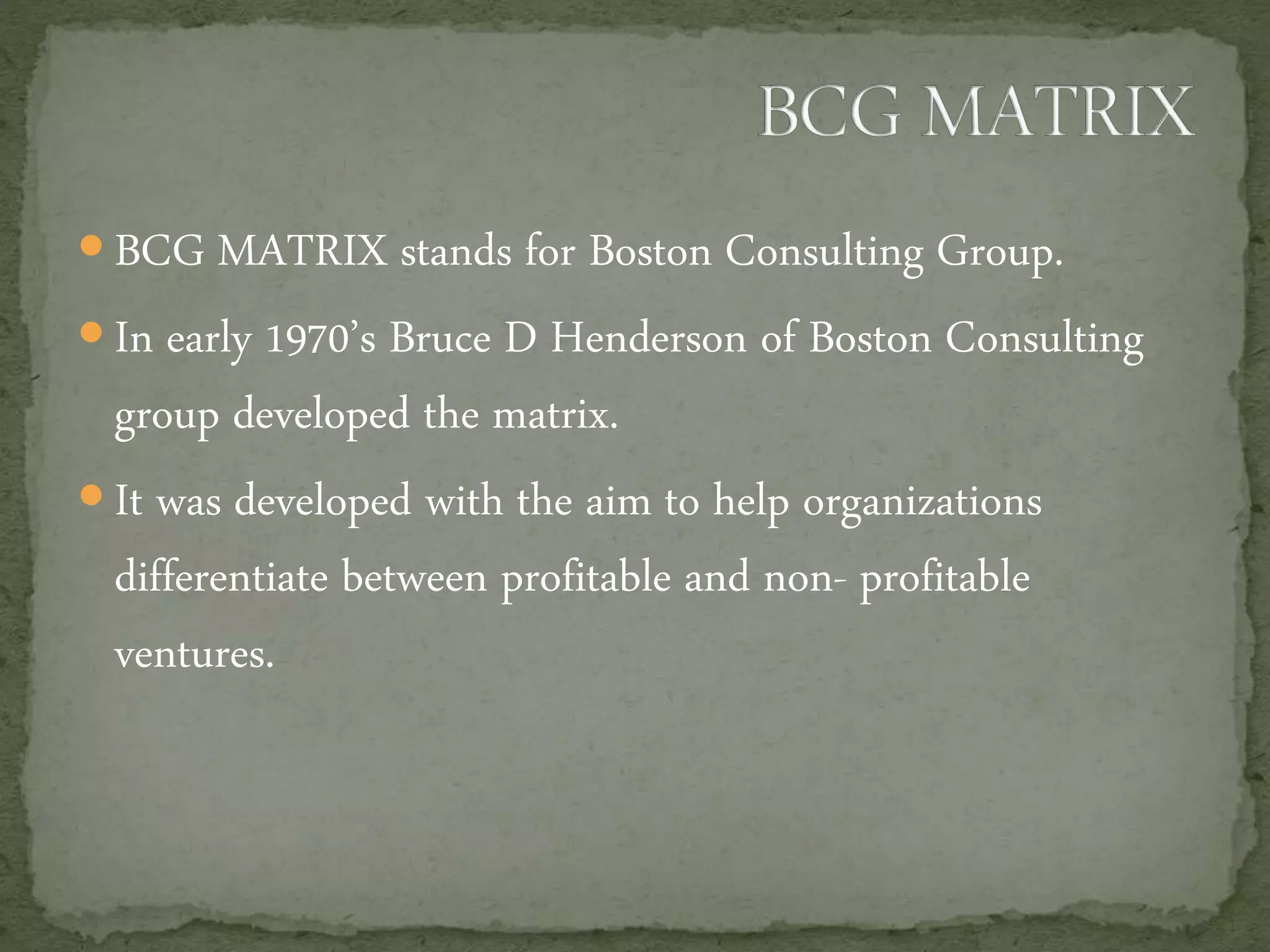 Bcg matrix of cadbury | PPTX