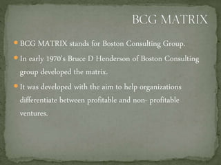 Bcg matrix of cadbury | PPTX