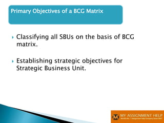 BCG Matrix PPT | PPTX