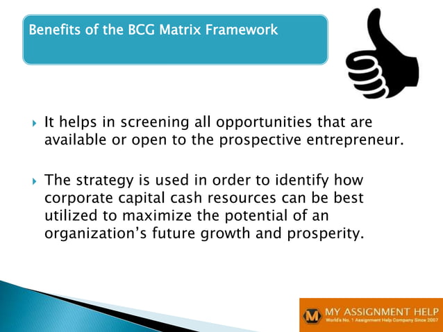 BCG Matrix PPT | PPTX