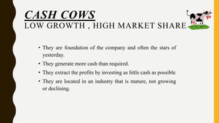 Bcg matrix presentation made by priyansh kesarwani | PPTX