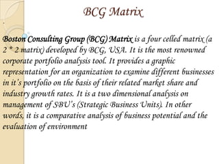 Bcg and spotlight matrix | PPTX | Management Consulting Industry ...