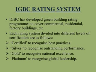 Green buildings | PPTX