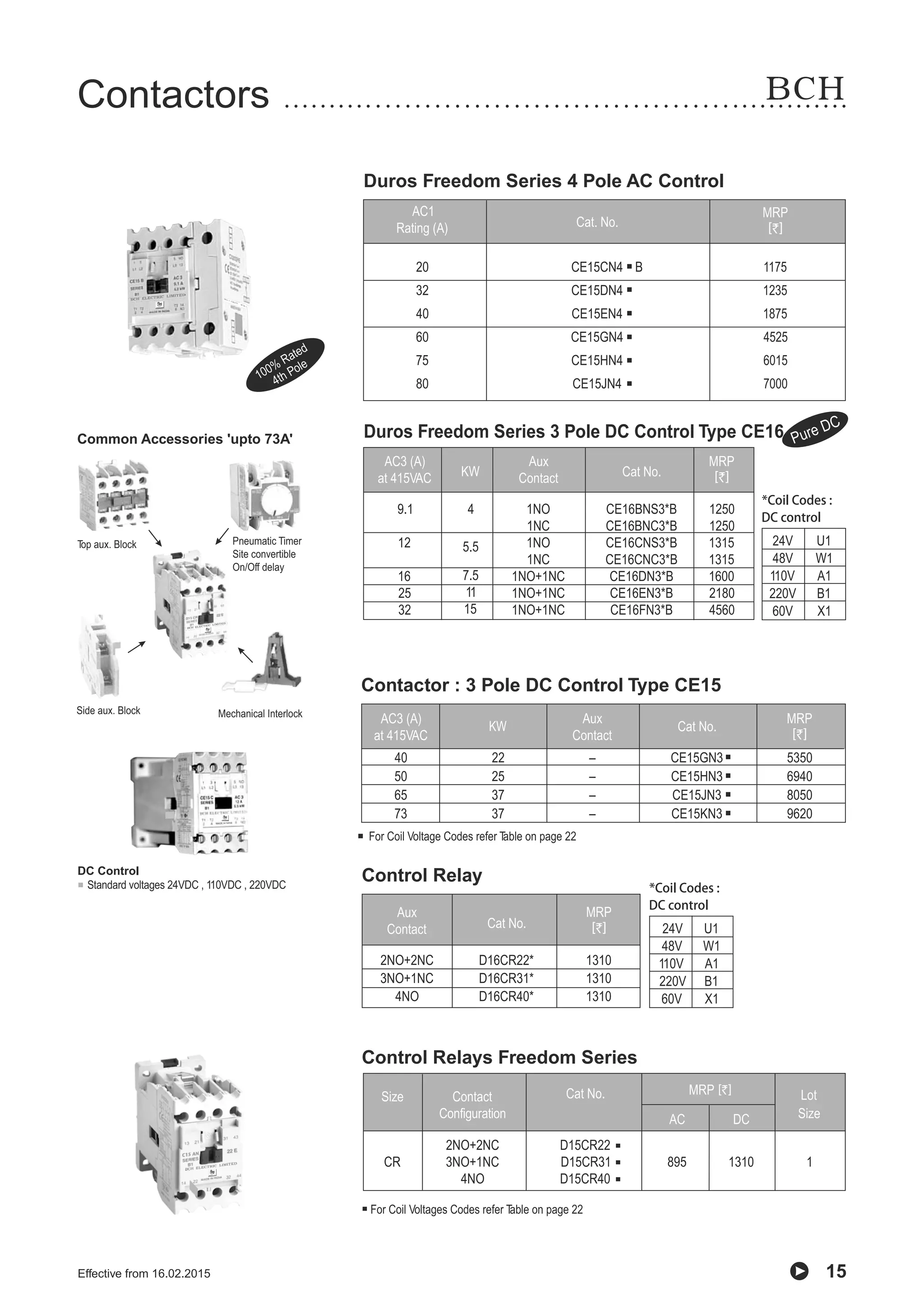 BCH Electric Limited- Complete Product Range Catalogue | PDF