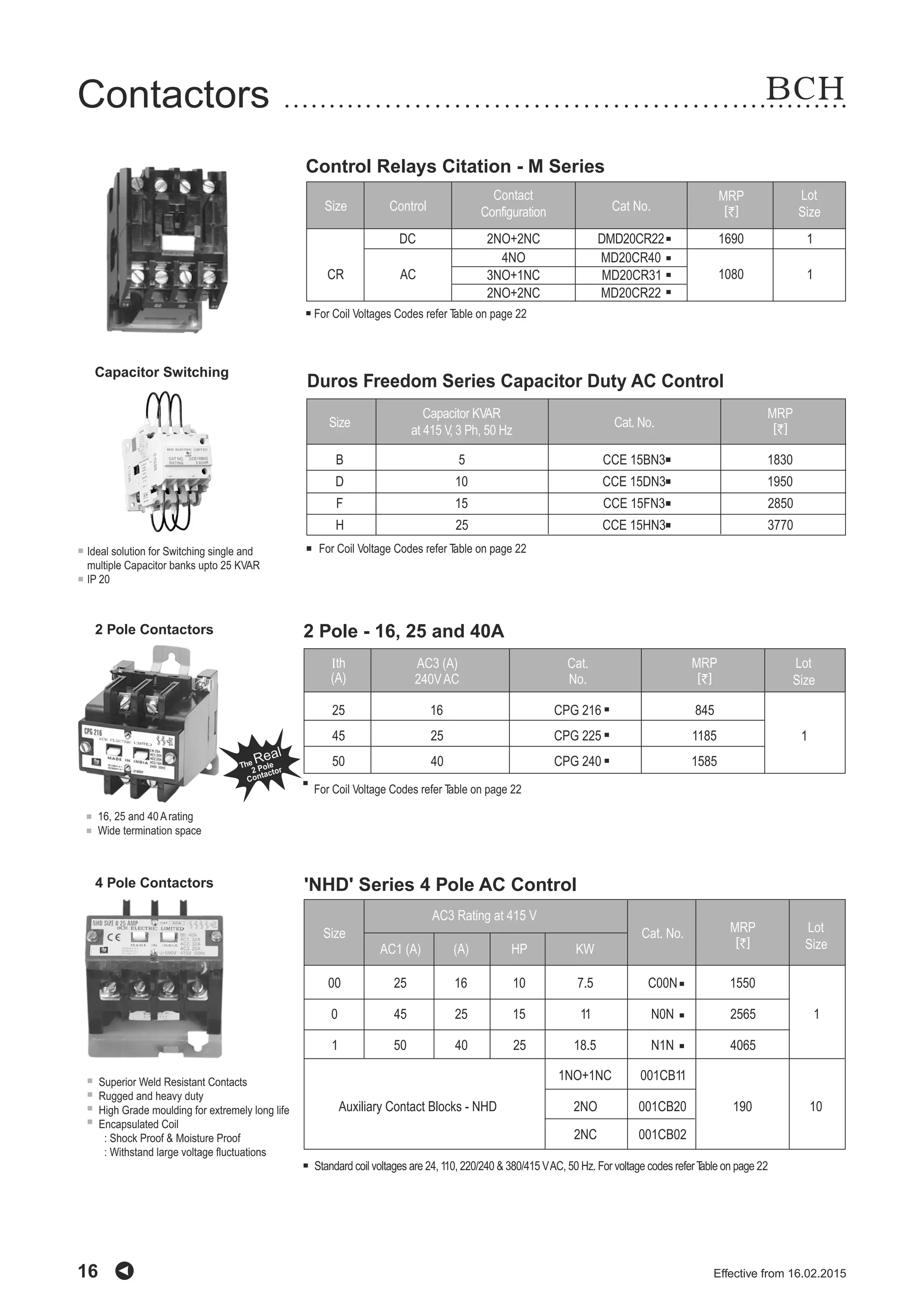 BCH Electric Limited- Complete Product Range Catalogue | PDF