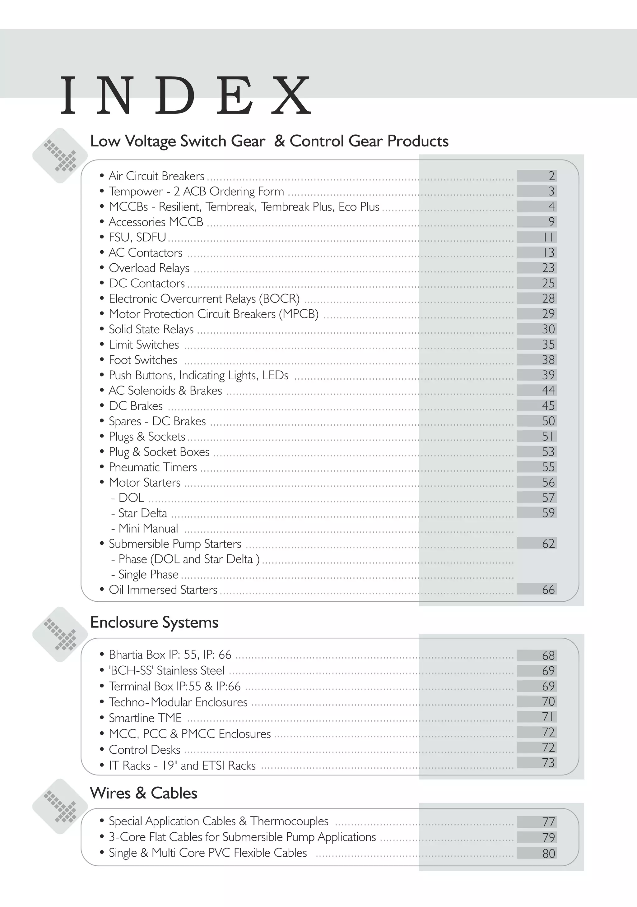 BCH Electric Limited- Complete Product Range Catalogue | PDF