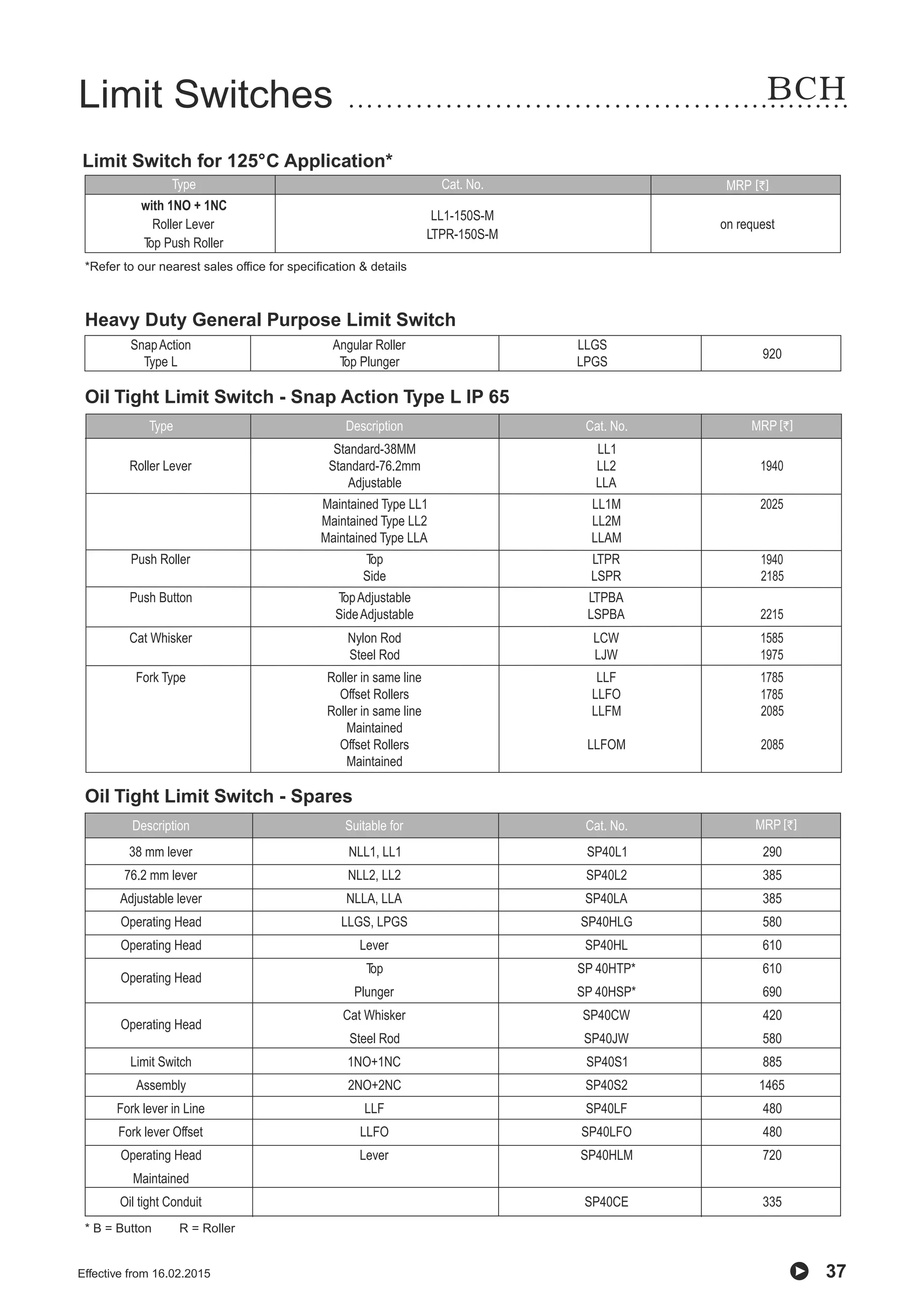 BCH Electric Limited- Complete Product Range Catalogue | PDF
