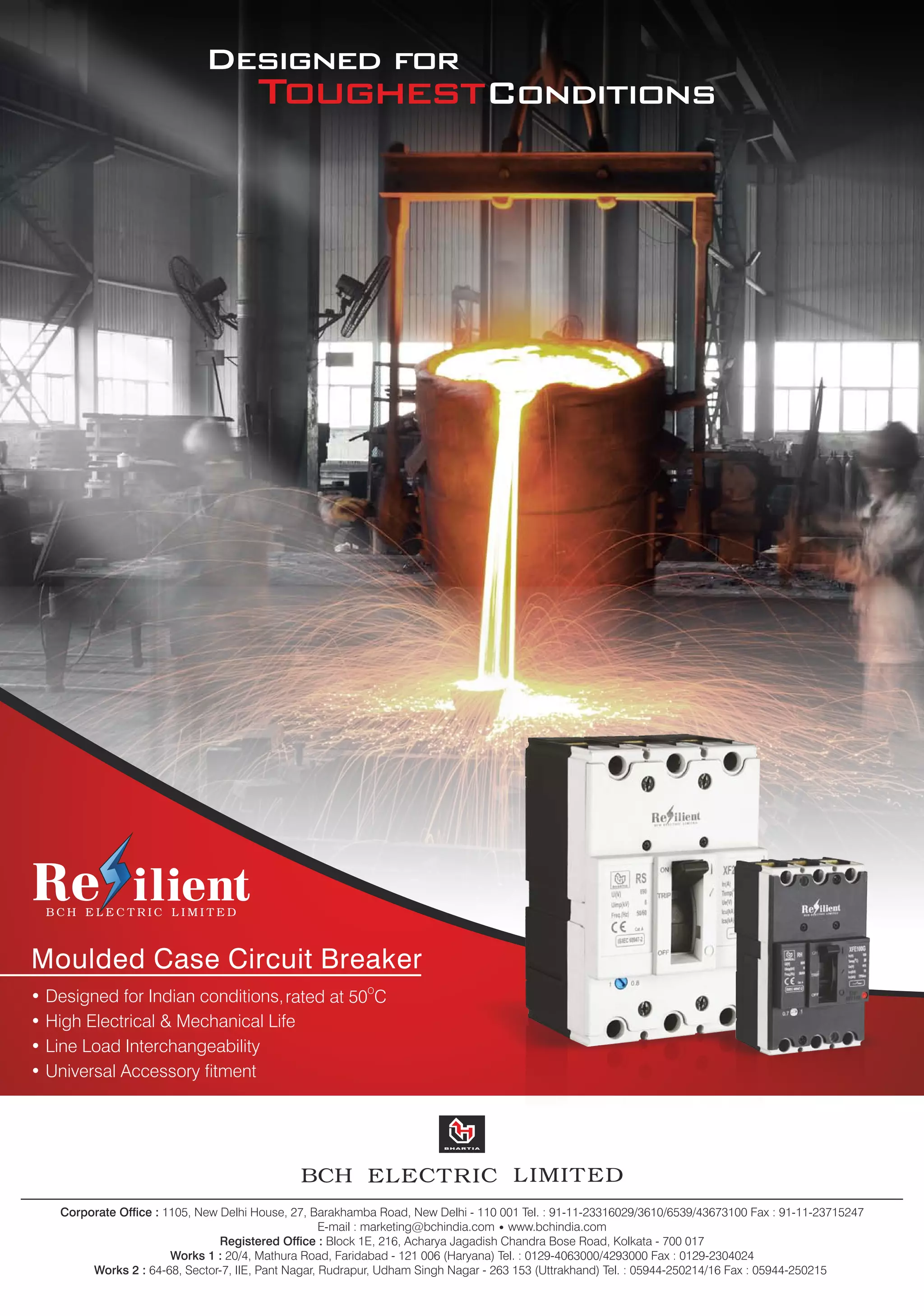 BCH Electric Limited- Complete Product Range Catalogue | PDF