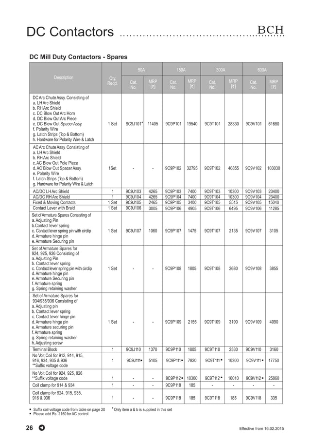 BCH Electric Limited- Complete Product Range Catalogue | PDF | Auto ...