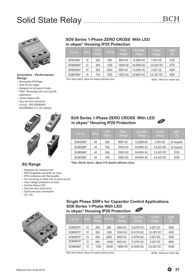 BCH Electric Limited- Complete Product Range Catalogue | PDF | Auto ...