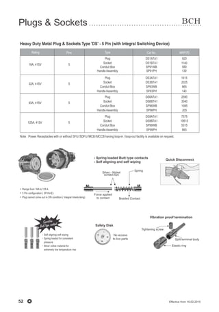 BCH Electric Limited- Complete Product Range Catalogue | PDF