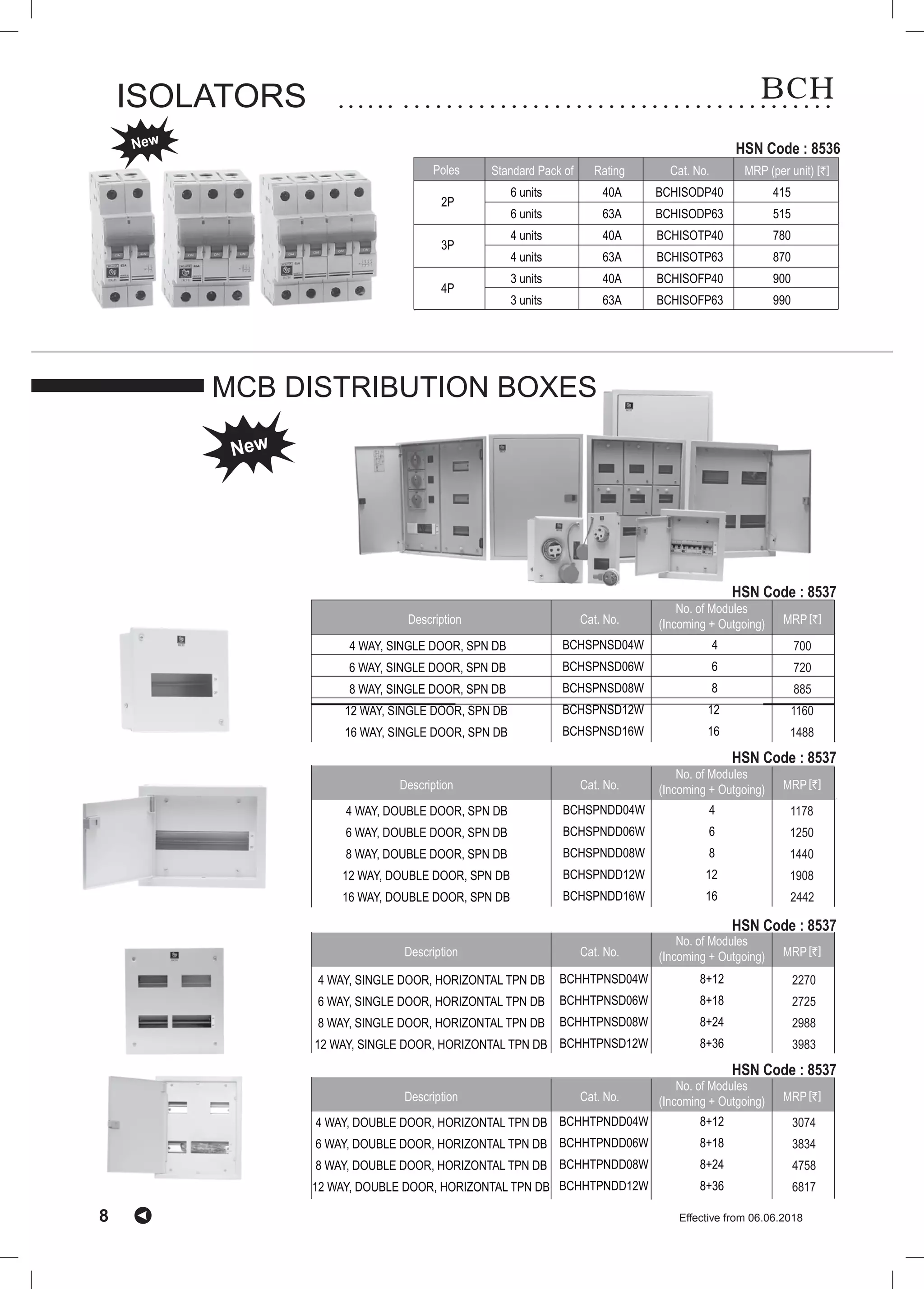 BCH All Products Price List | PDF