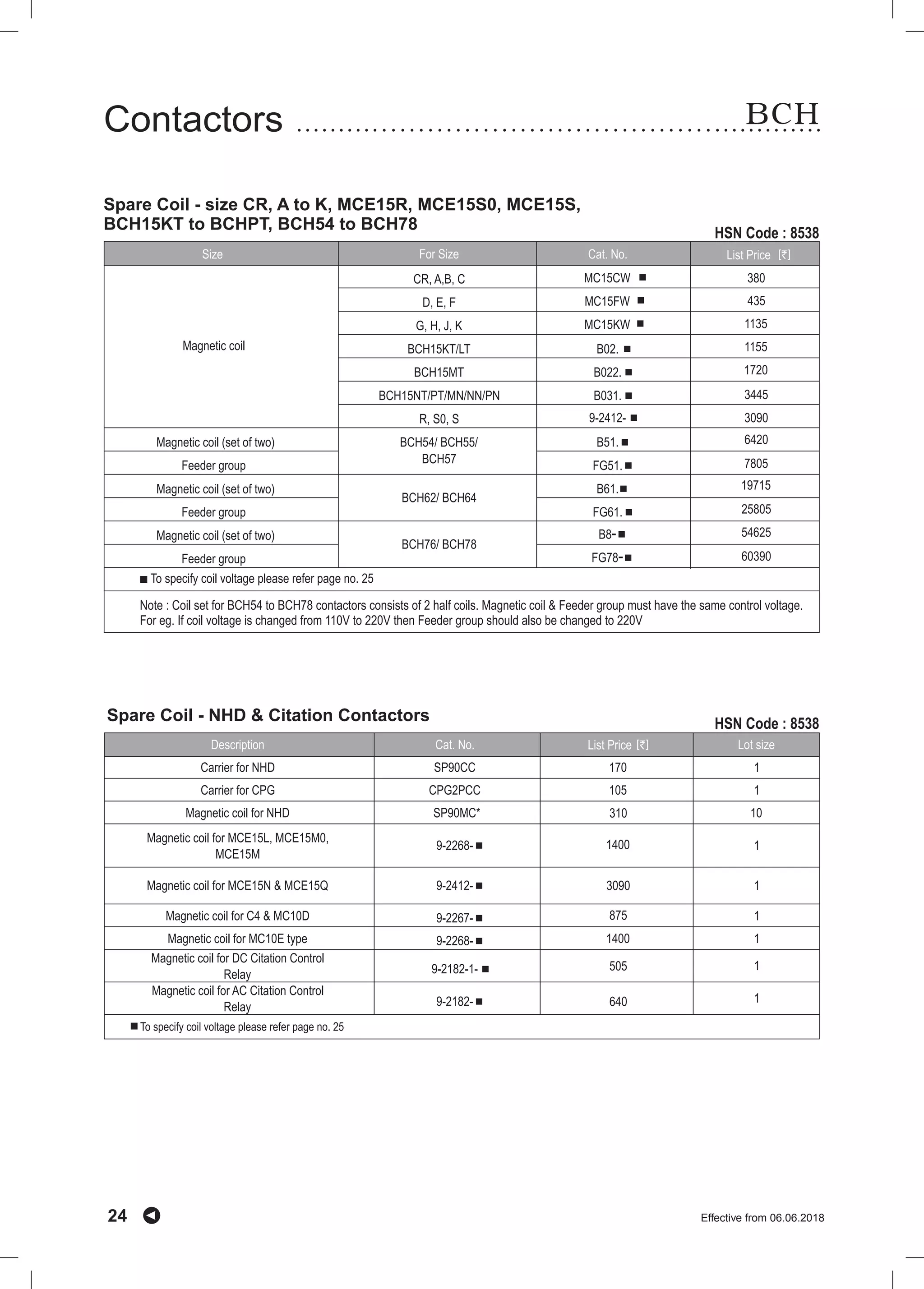 BCH All Products Price List | PDF