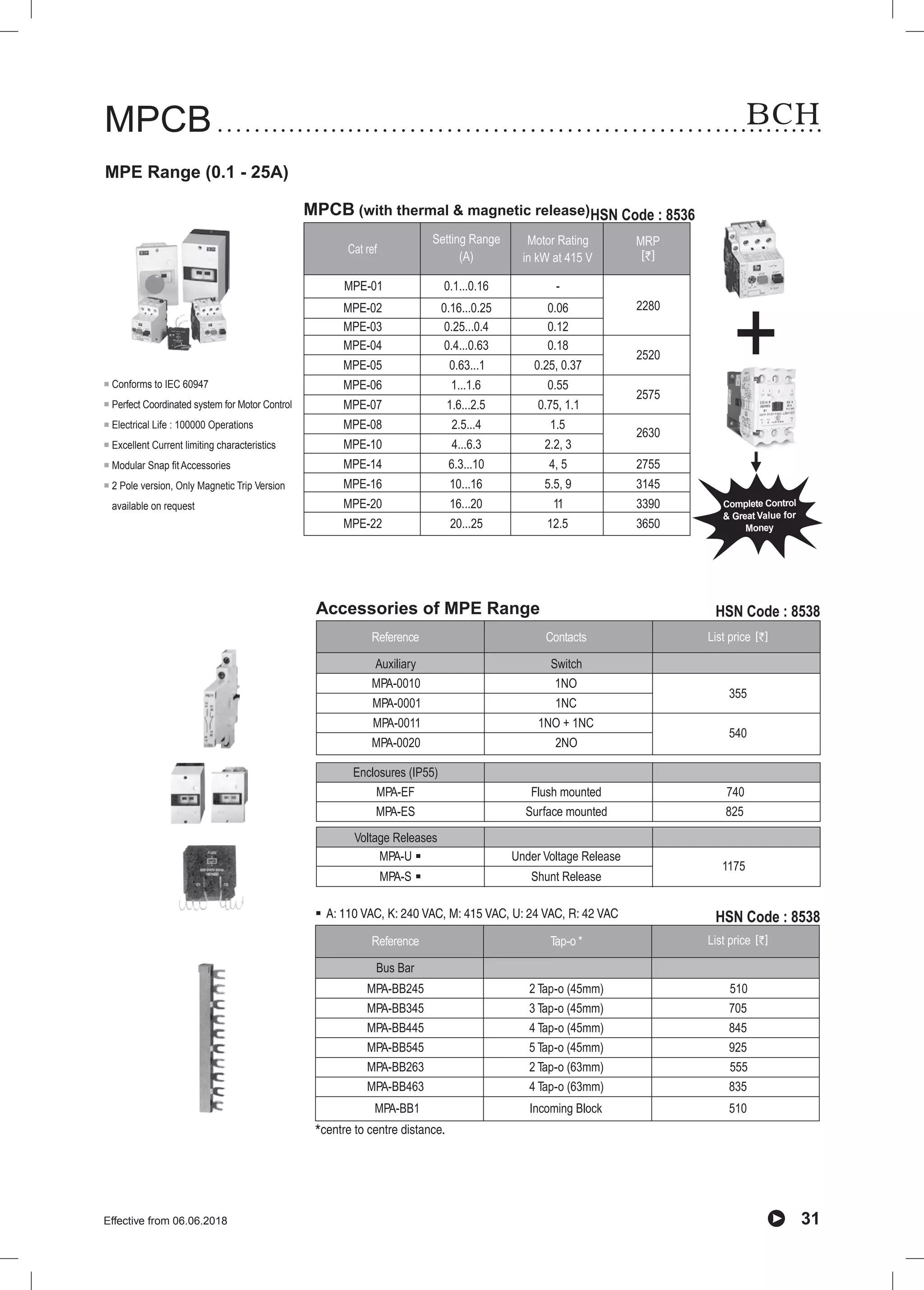 BCH All Products Price List | PDF