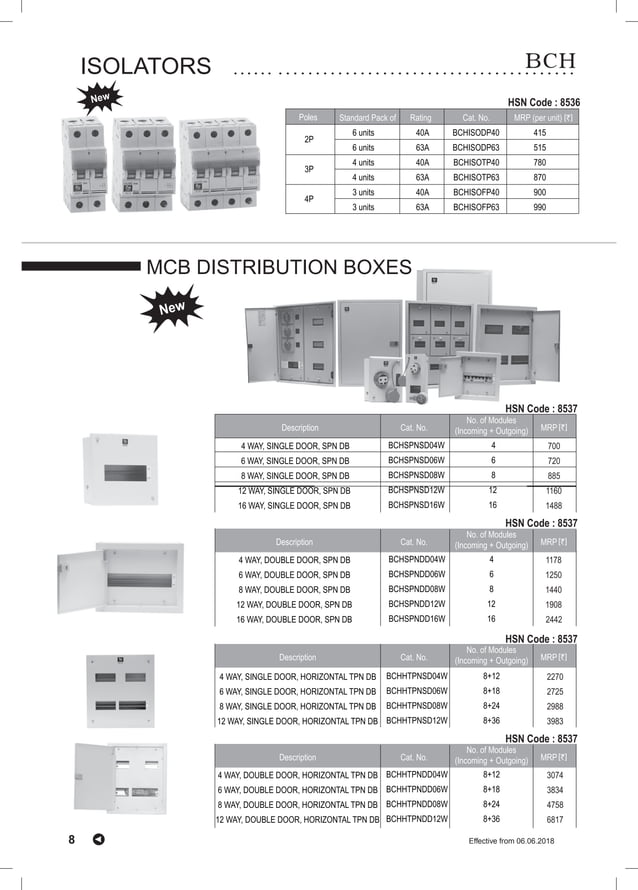 BCH All Products Price List | PDF