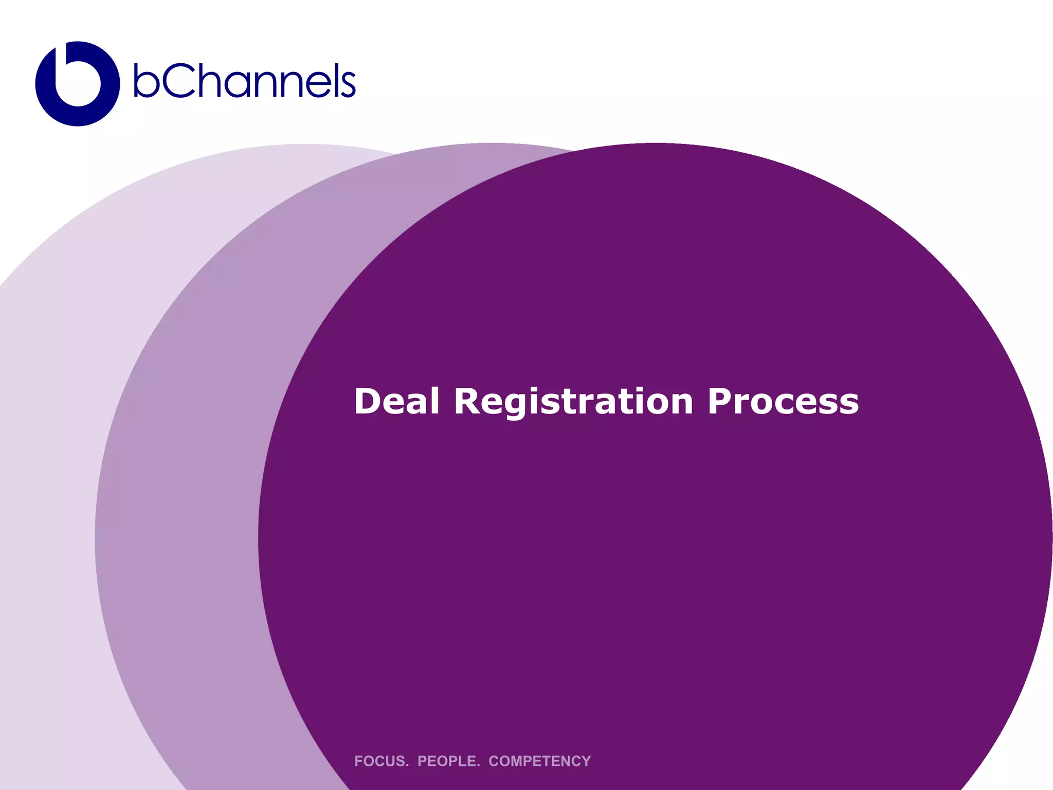 bChannels deal registration process | PPT