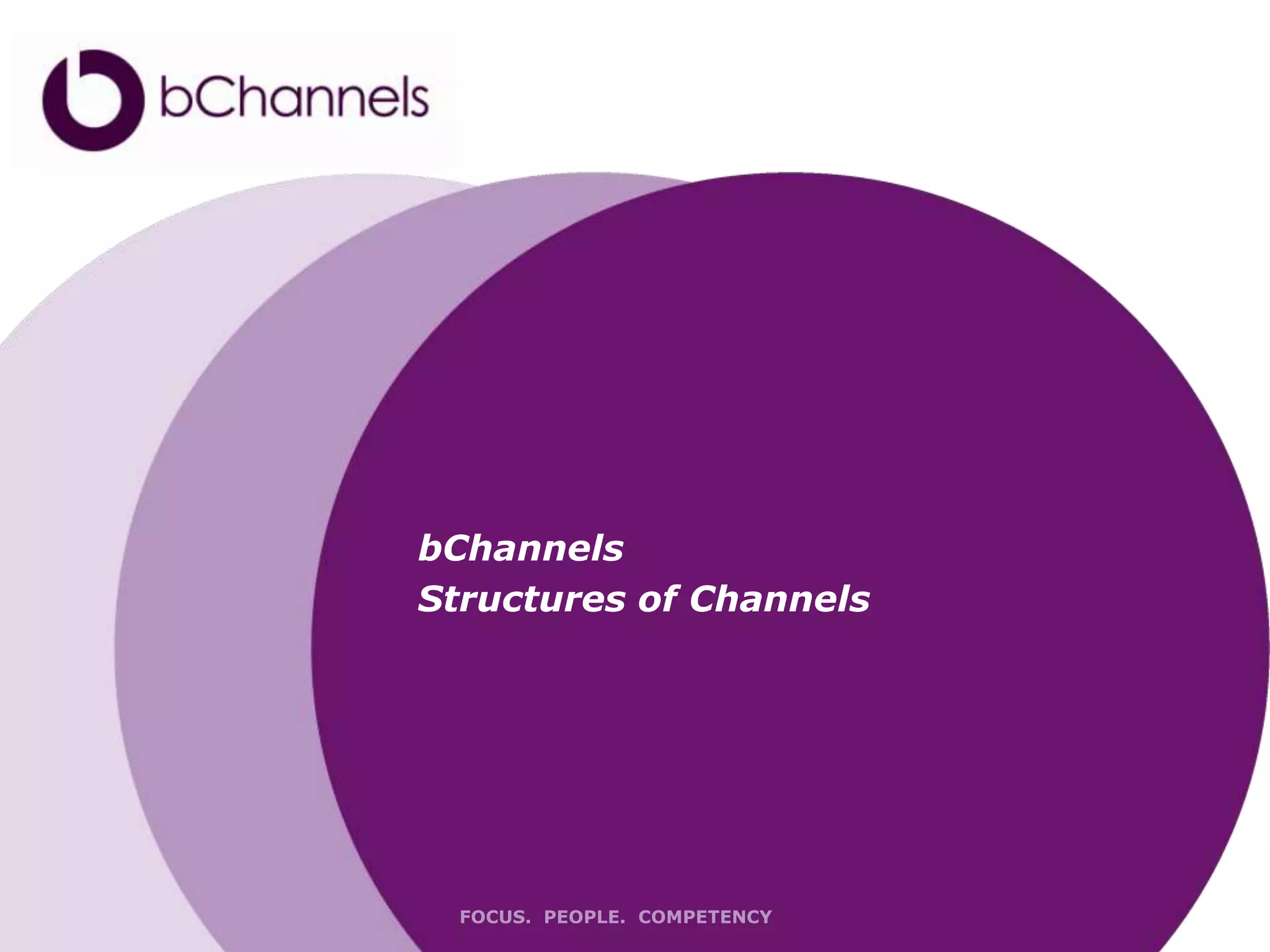 bChannels structure of indirect channels | PPT