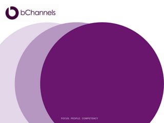 bChannels structure of indirect channels | PPT