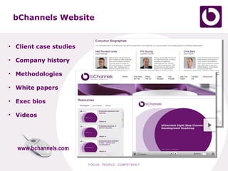 bChannels through partner marketing support | PPT | Free Download