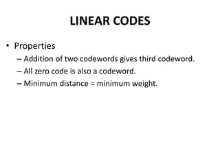 Bch codes | PPTX