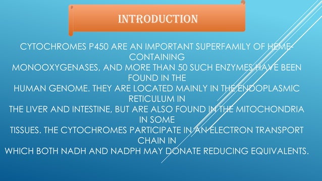 bchem seminar (2.o) (1).pptx cytochrome p 450 | PPT