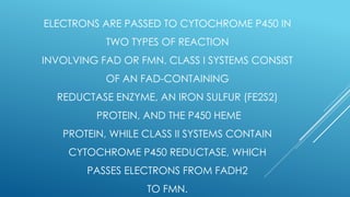 bchem seminar (2.o) (1).pptx cytochrome p 450 | PPT