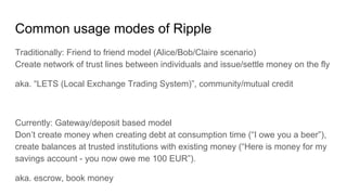 Ripple - the good, the bad and the ugly | PPT