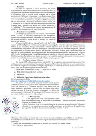 Cours Réseaux Sociaux Bachelor M. PILLARD | PDF