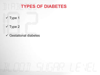 Diabetes mellitus(type one and type two) | PPTX