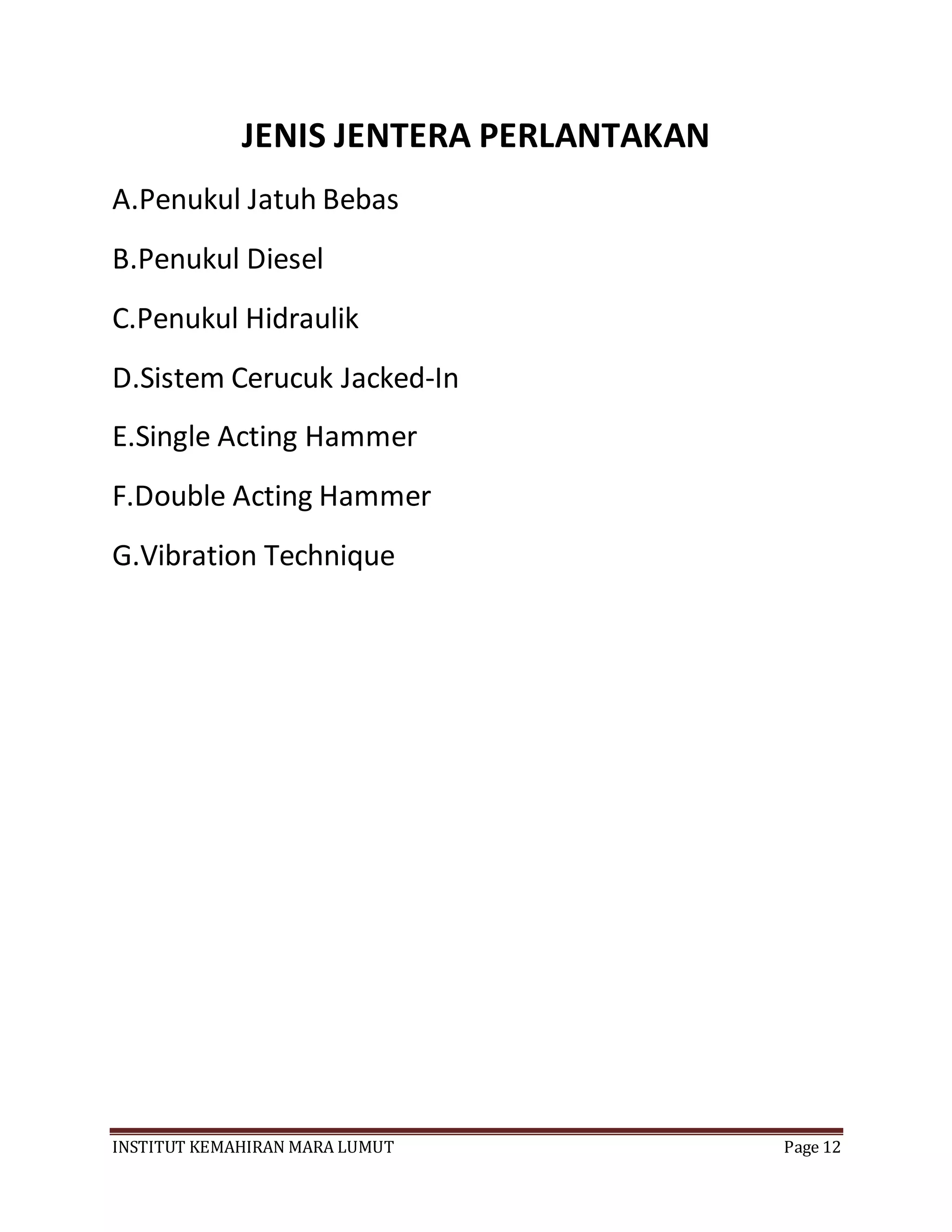 cerucuk piling | DOCX