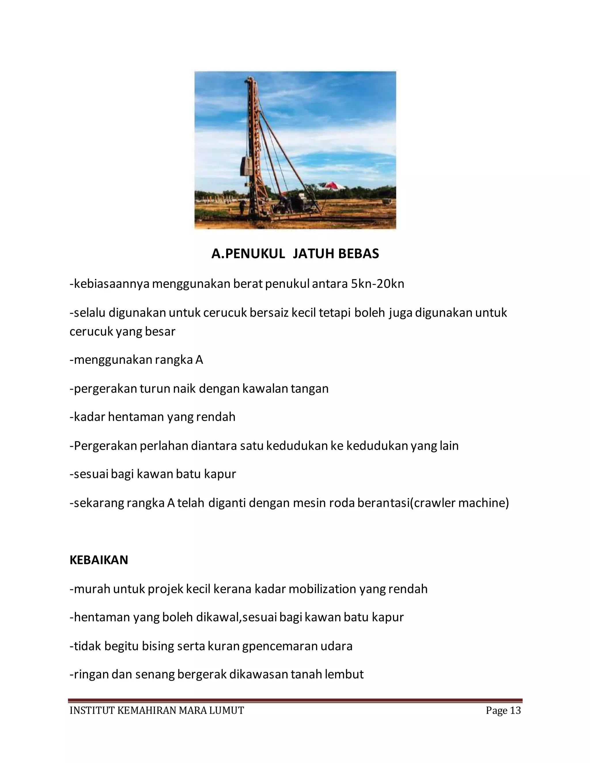 cerucuk piling | DOCX