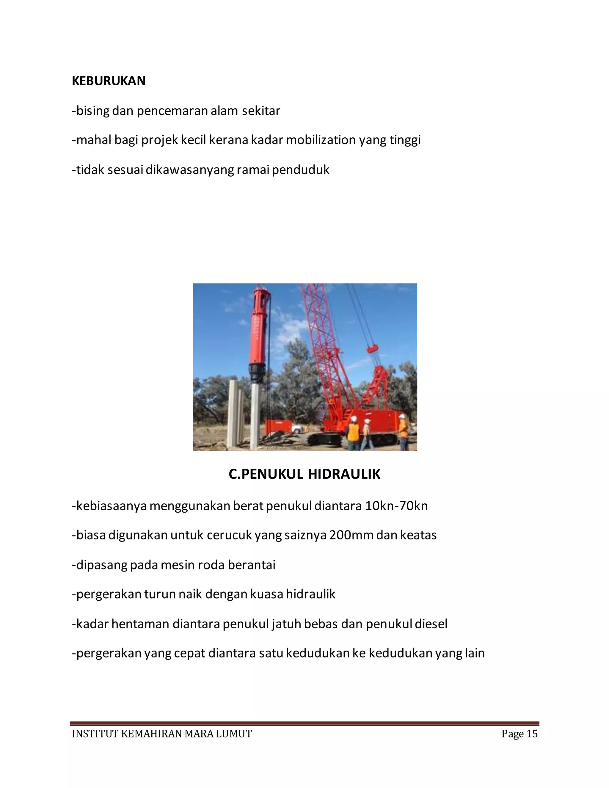 cerucuk piling | DOCX