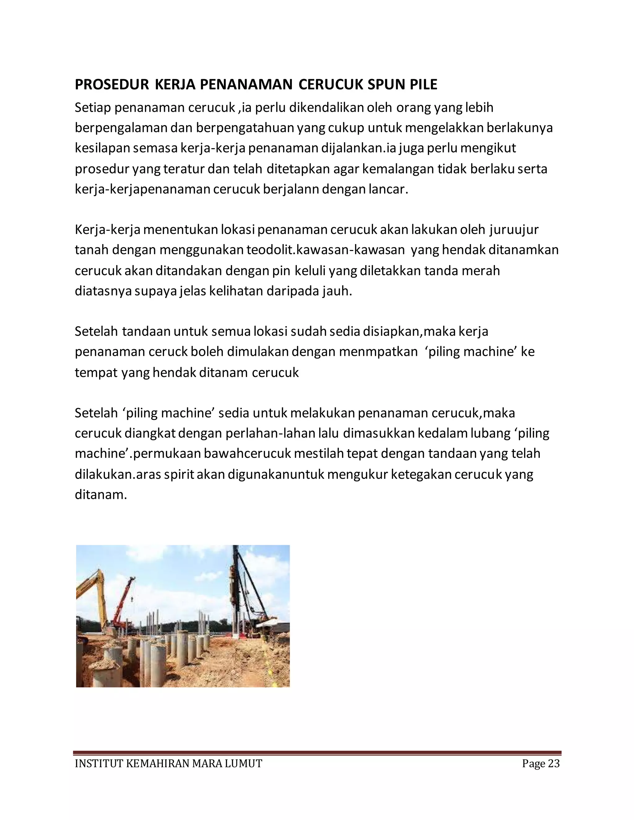 cerucuk piling | DOCX