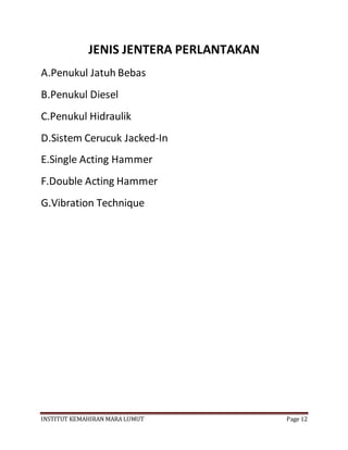 cerucuk piling | DOCX