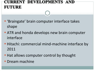 Brain-computer interface | PPT | Brain and Nervous System Disorders | Diseases and Conditions