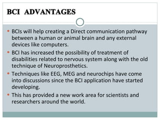 Brain-computer interface | PPT | Brain and Nervous System Disorders ...