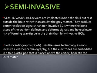 Brain Computer Interface | PPTX