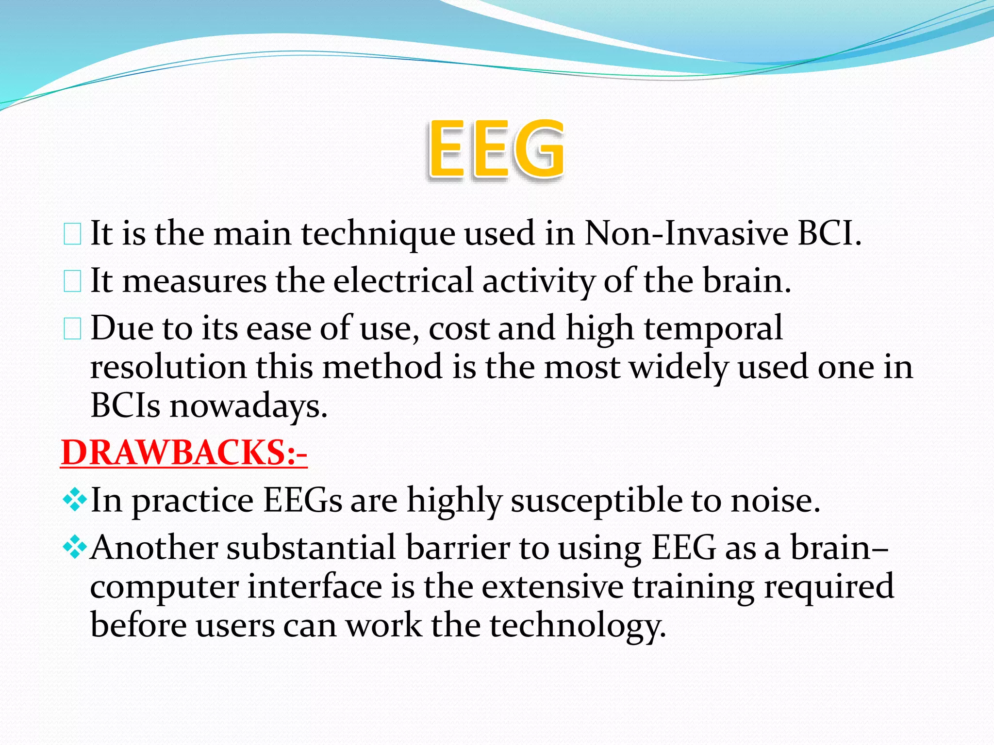 Brain Computer Interface | PPTX