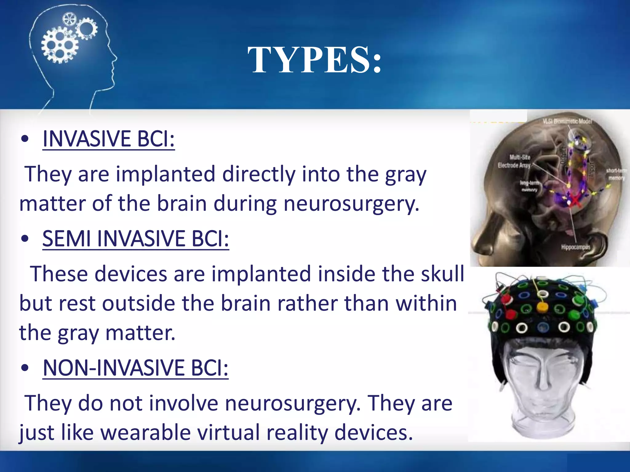 BRAIN COMPUTER INTERFACE (BCI) | PPT