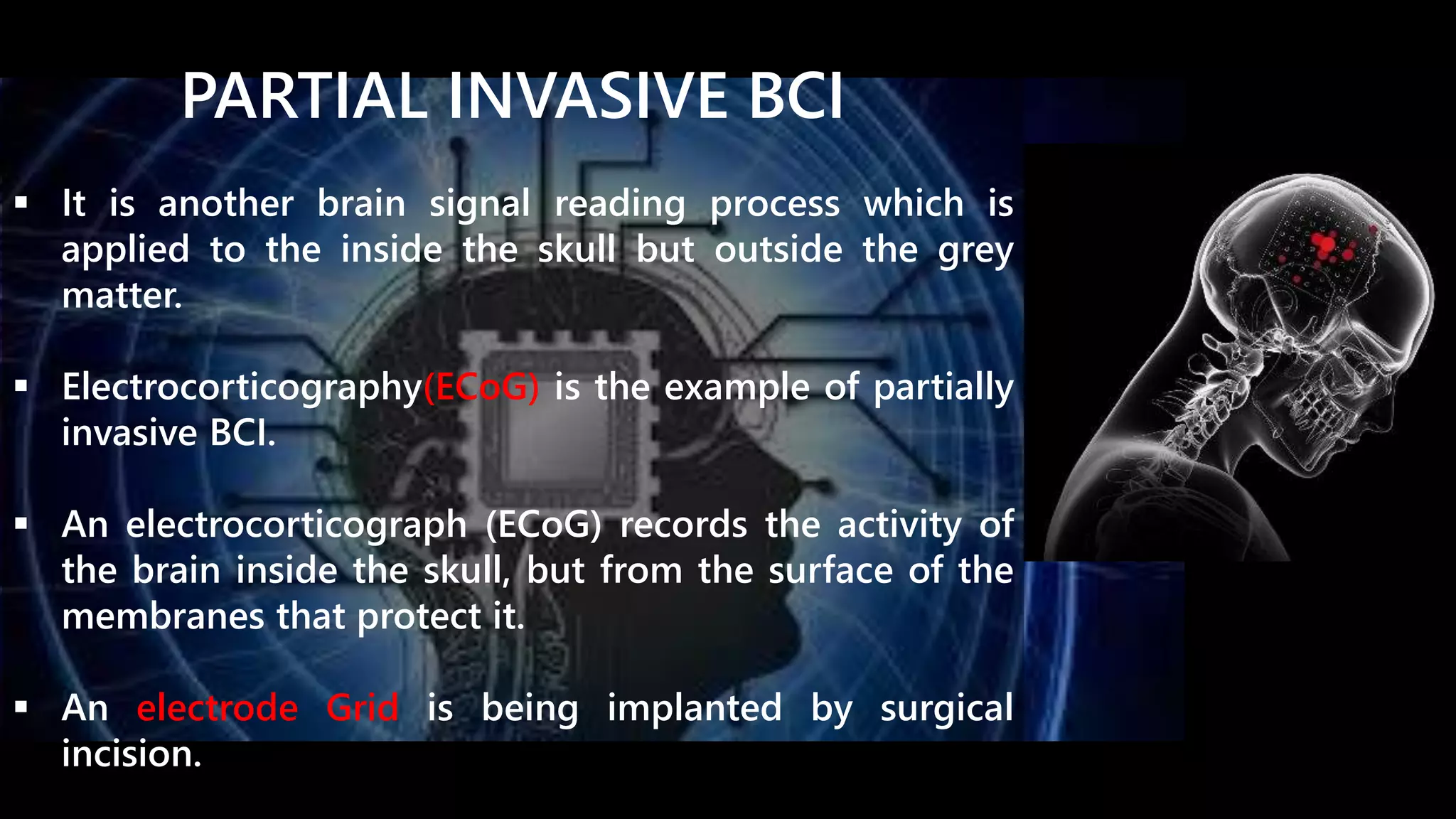 BRAIN COMPUTER INTERFACE(BCI) | PPTX