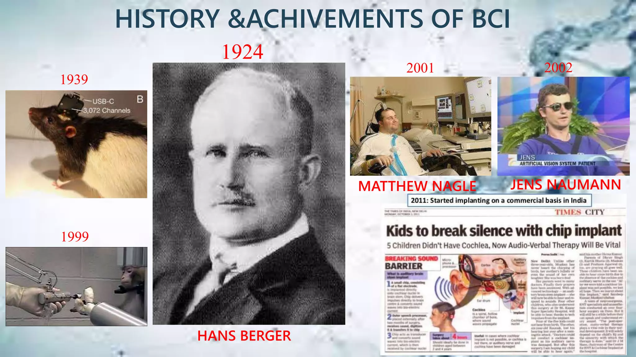 BRAIN COMPUTER INTERFACE(BCI) | PPTX