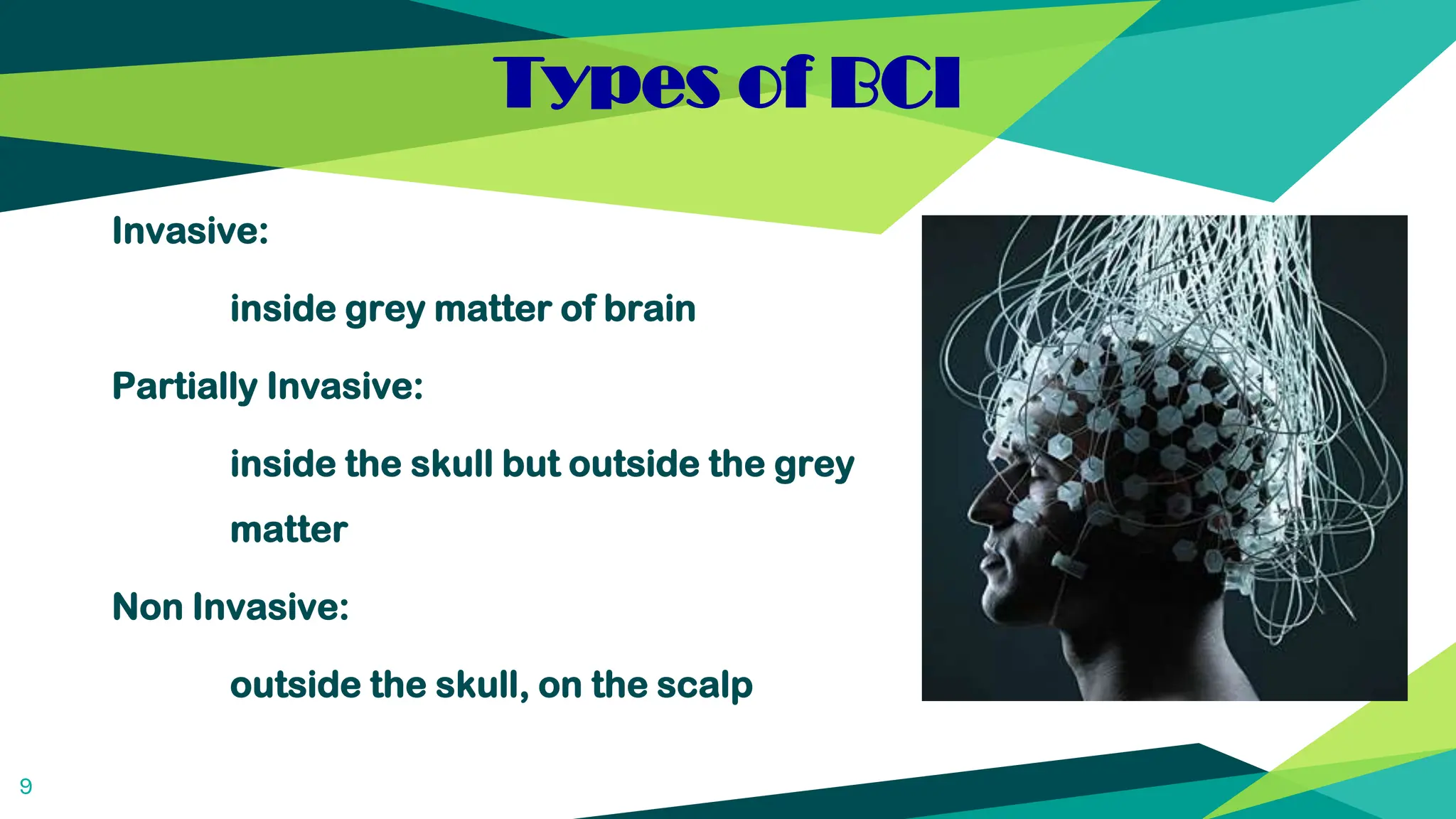 BCI is a direct Neural Interface or Brain-Machine Interface | PPTX