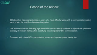 Bci communication _old | PPT