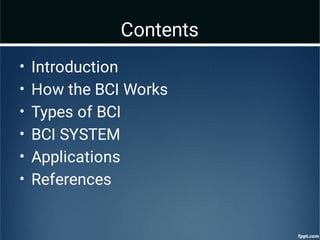 Brain computer interfaces | PDF