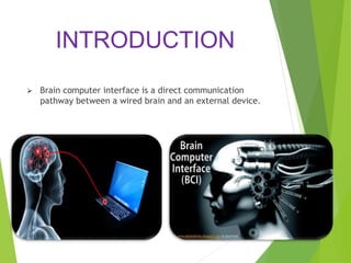 Brain Computer Interface | PPTX