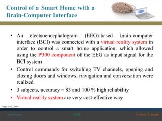 Brain Computer Interface (BCI) and Smart home | PPT